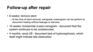 Management of Ureteric Injury.pptx