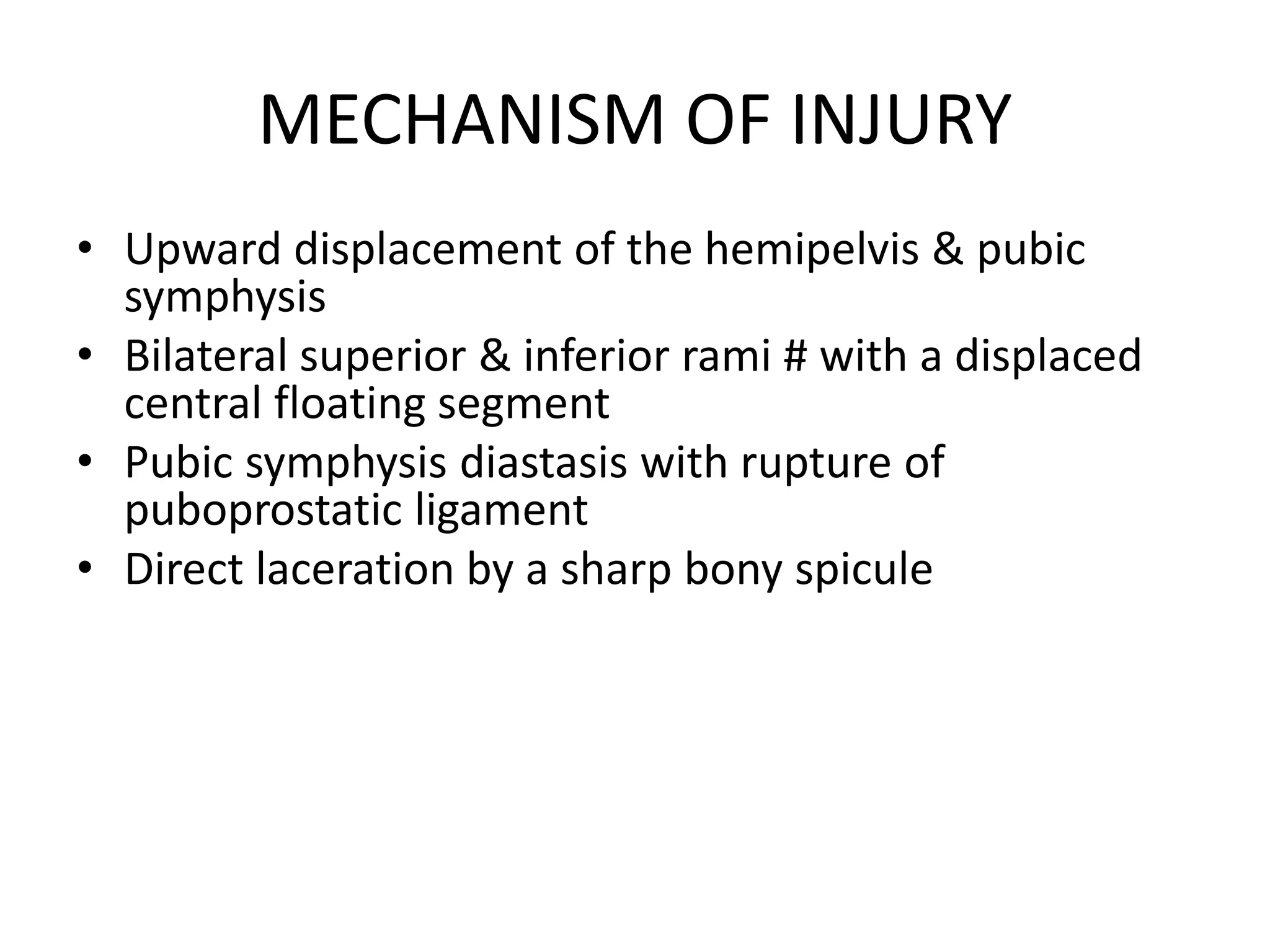 Management of urethral injury | PPTX