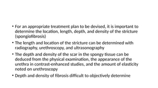 Presentation on Management of Urethral Strictures.pptx