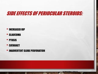 Management of Uveitis | PPT