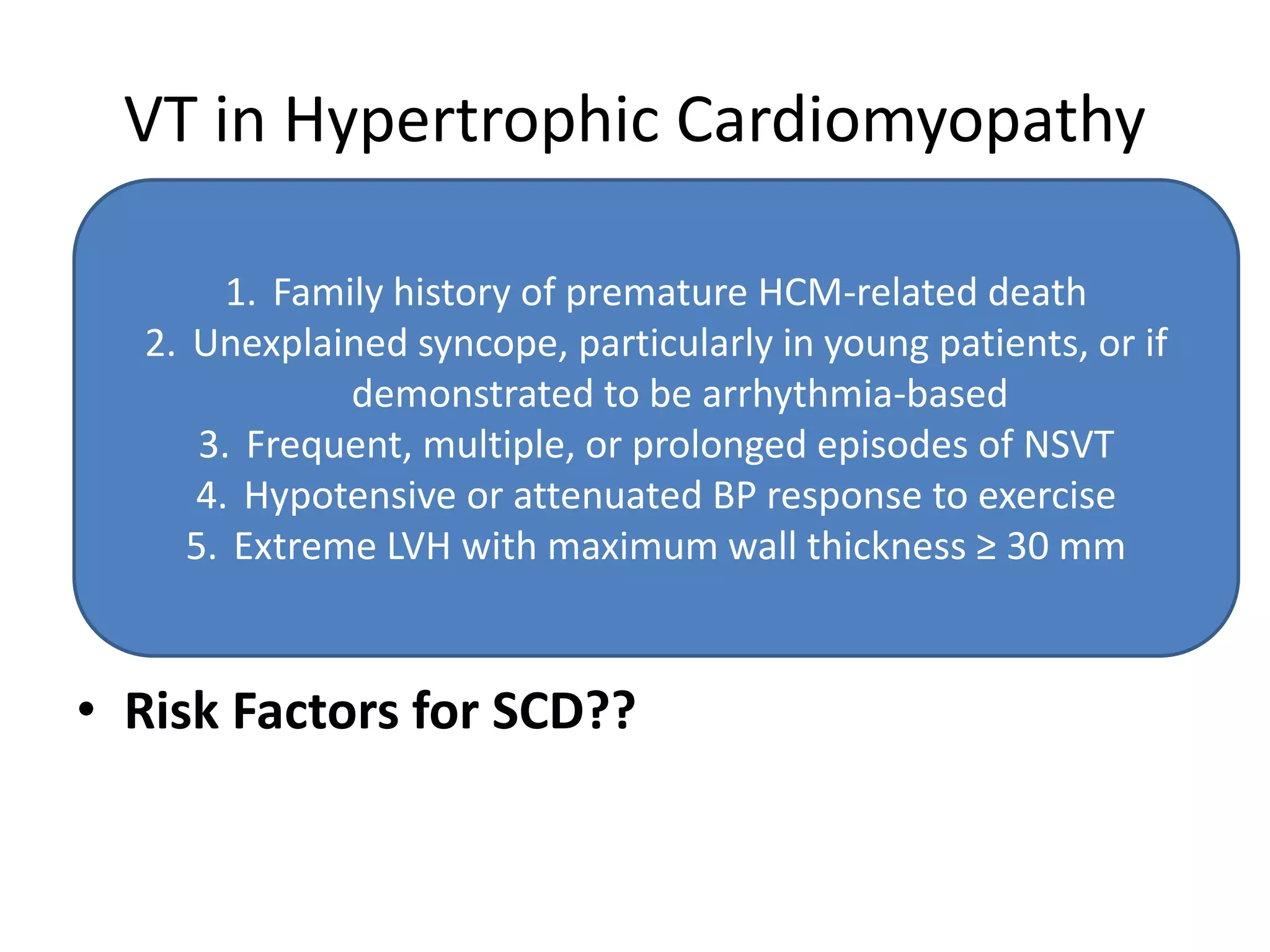 Management of ventricular tachyarrythmias | PPTX