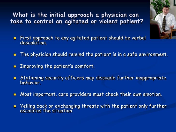 Violent Patient Restraint