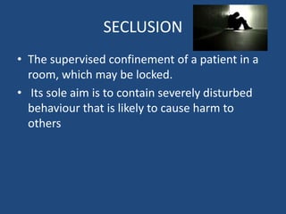 Management of violent patient in emergency | PPTX