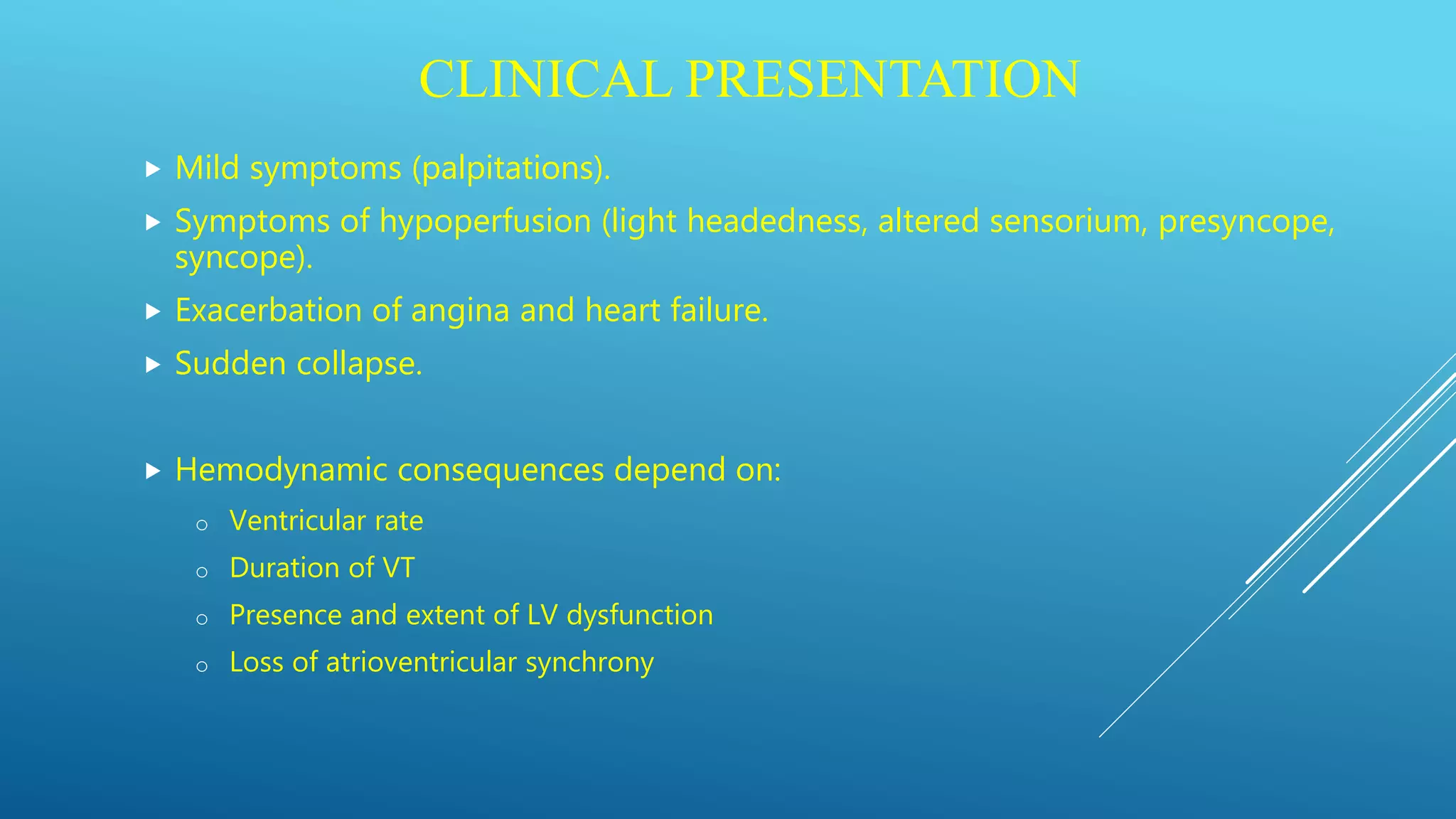 Management of VENTRICULAR TACHYCARDIA (VT) | PPTX