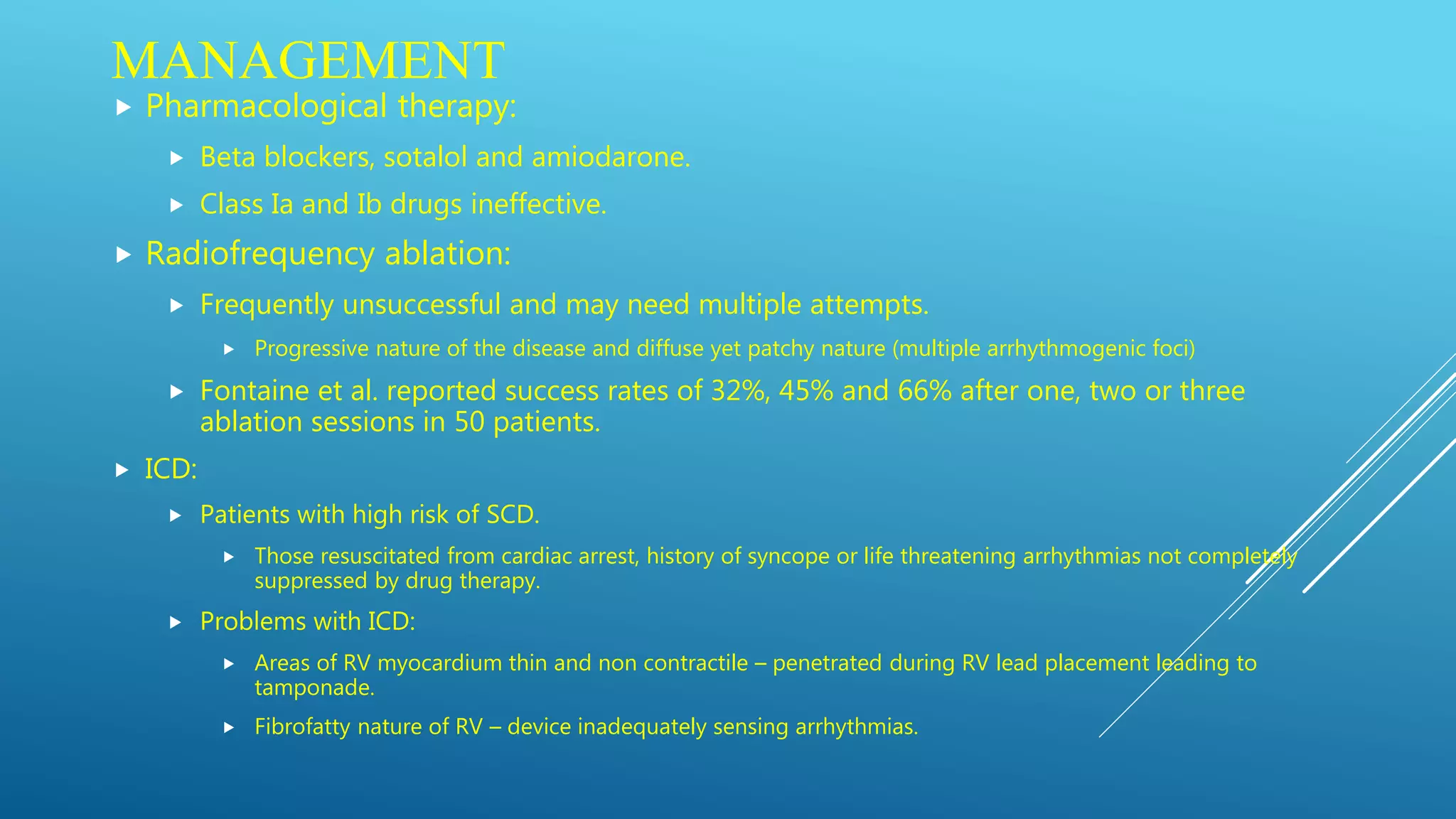 Management of VENTRICULAR TACHYCARDIA (VT) | PPTX