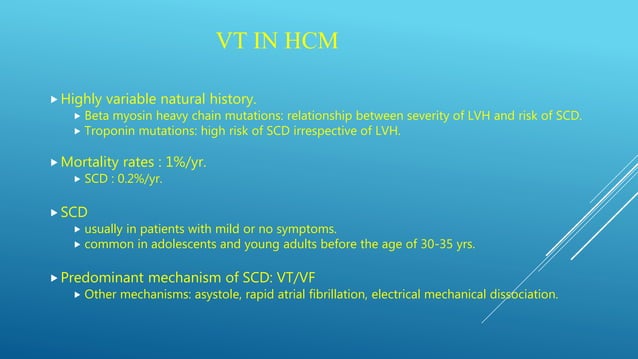 Management of VENTRICULAR TACHYCARDIA (VT) | PPTX | Heart and ...