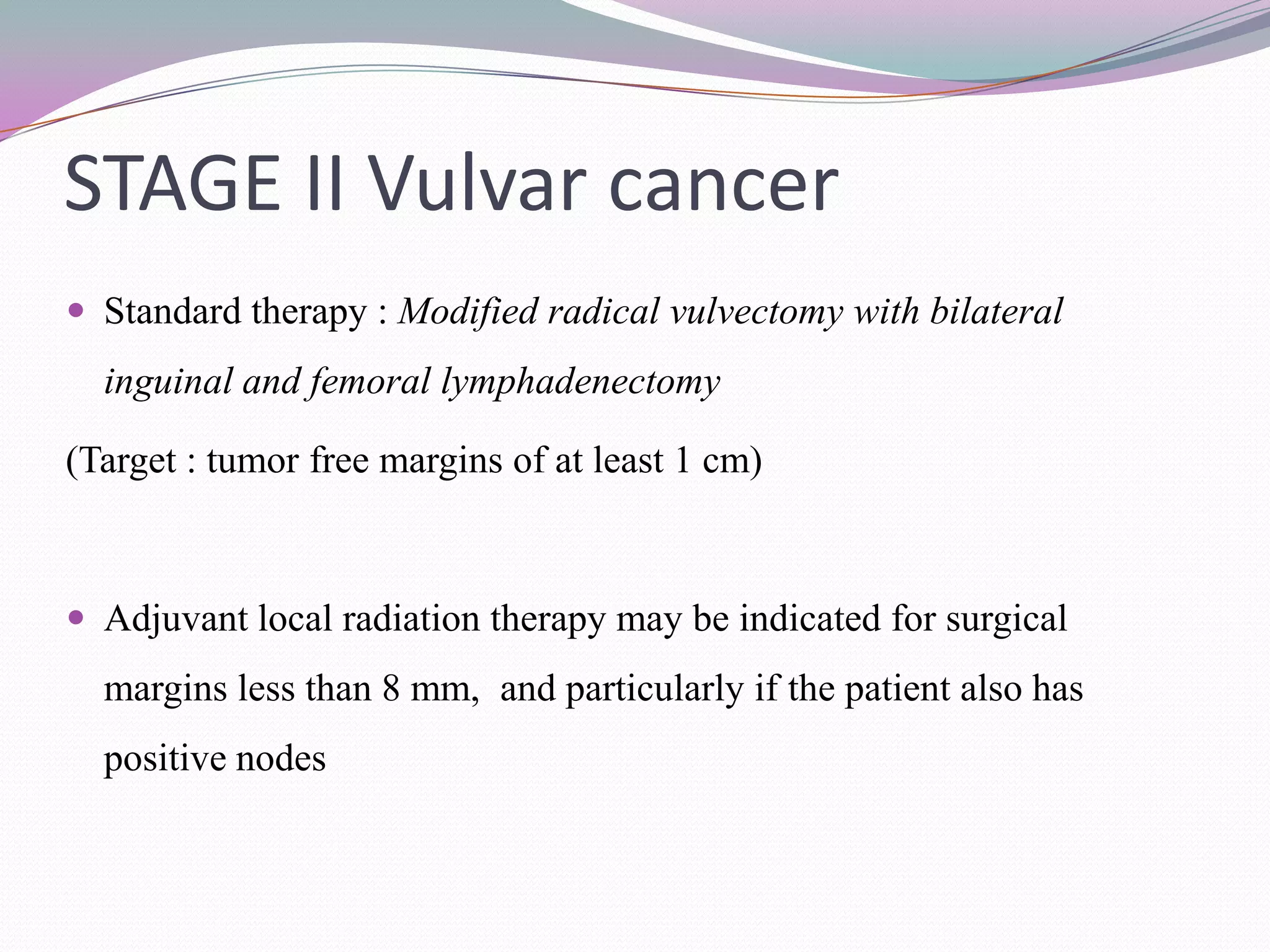 Management of vulvar carcinoma | PPTX