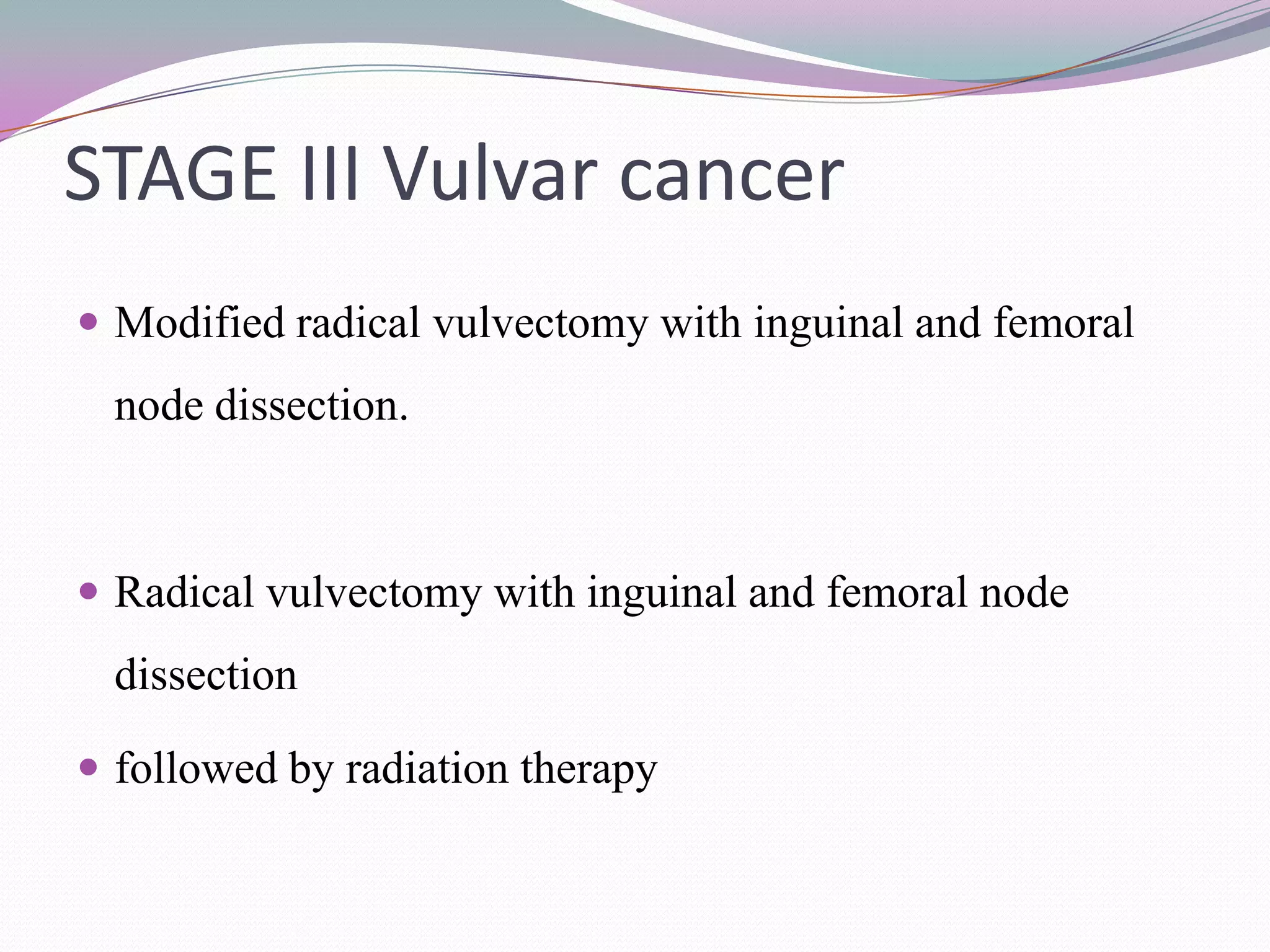 Management of vulvar carcinoma | PPTX