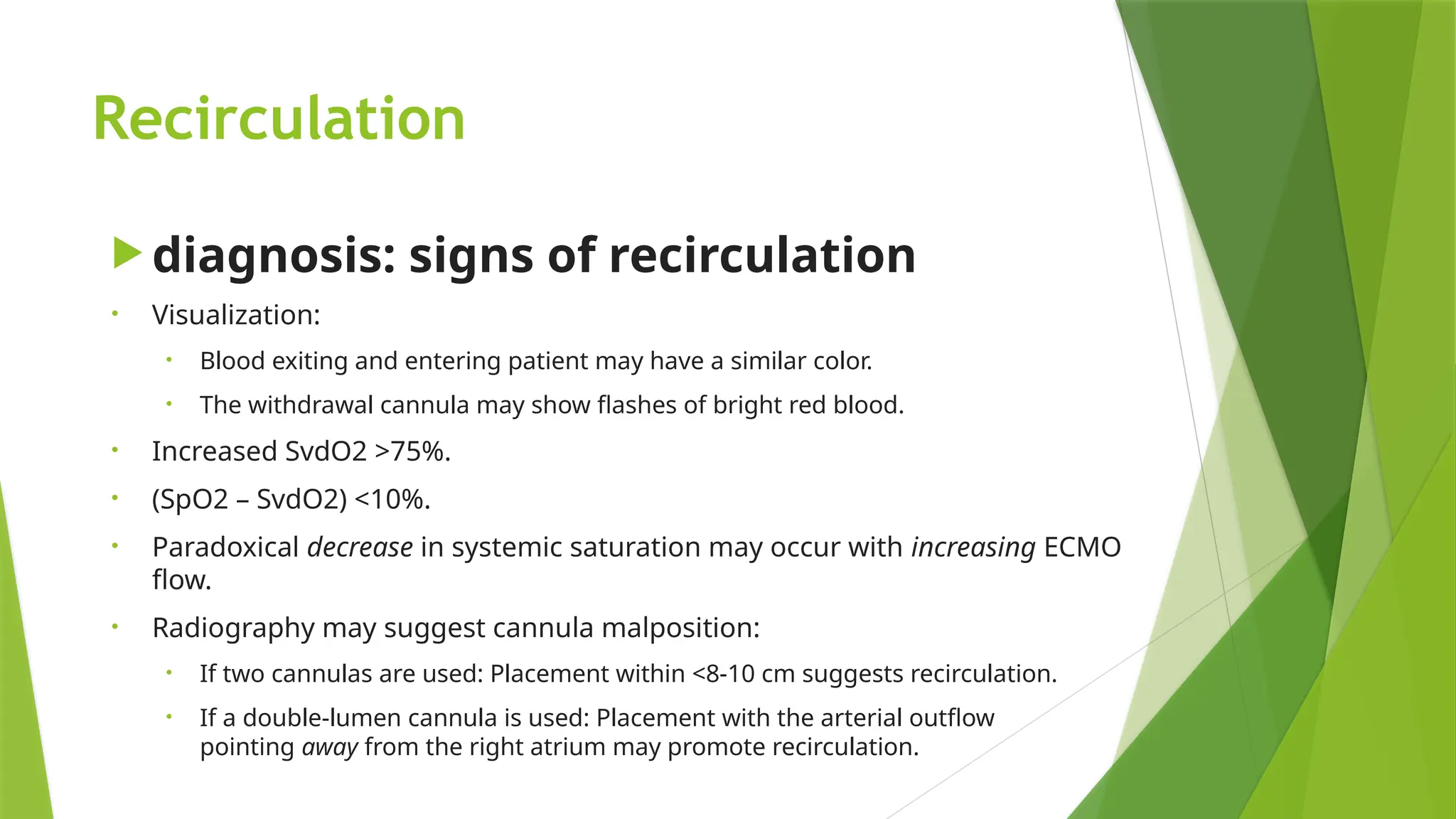 management of Veno Venous ECMO presentation | PPTX