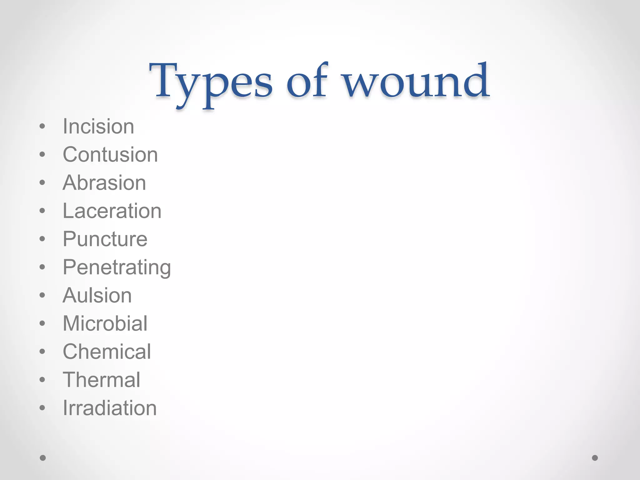 Management of wounds and drains | PPTX