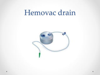 Management of wounds and drains | PPTX