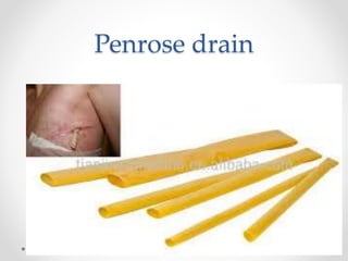 Management of wounds and drains | PPTX