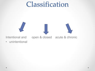 Management of wounds and drains | PPTX