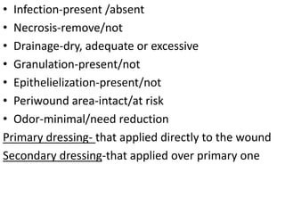 Physiotherapy Management for Wound Ulcers Rahul.AP BPT,MPT (CRD&ICU ...