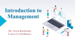 Management & organization | PPT