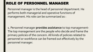 Management personnel | PPTX | Human Resources | Business