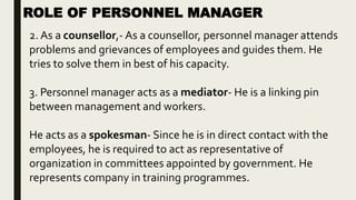 Management personnel | PPTX