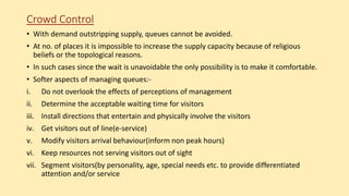 Management plan for crowd control | PPTX