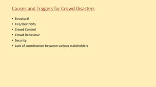 Management plan for crowd control | PPTX