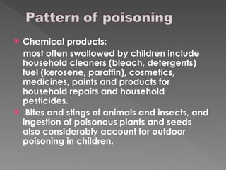 MANAGEMENT POISONING IN CHILDREN- KRIPA LECTURES 5.ppt
