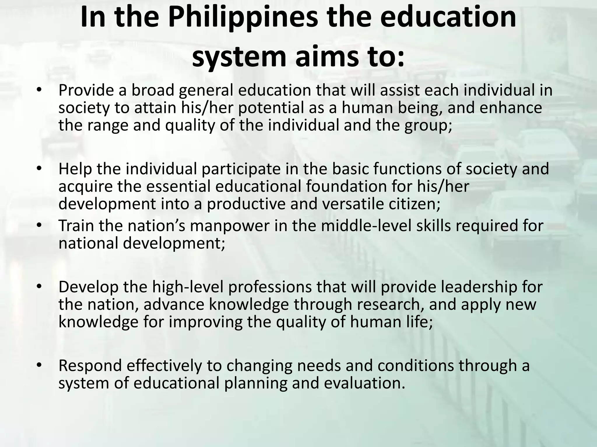 Department of Education (RA 9155), DepEd Set Up, Educational Delivery ...