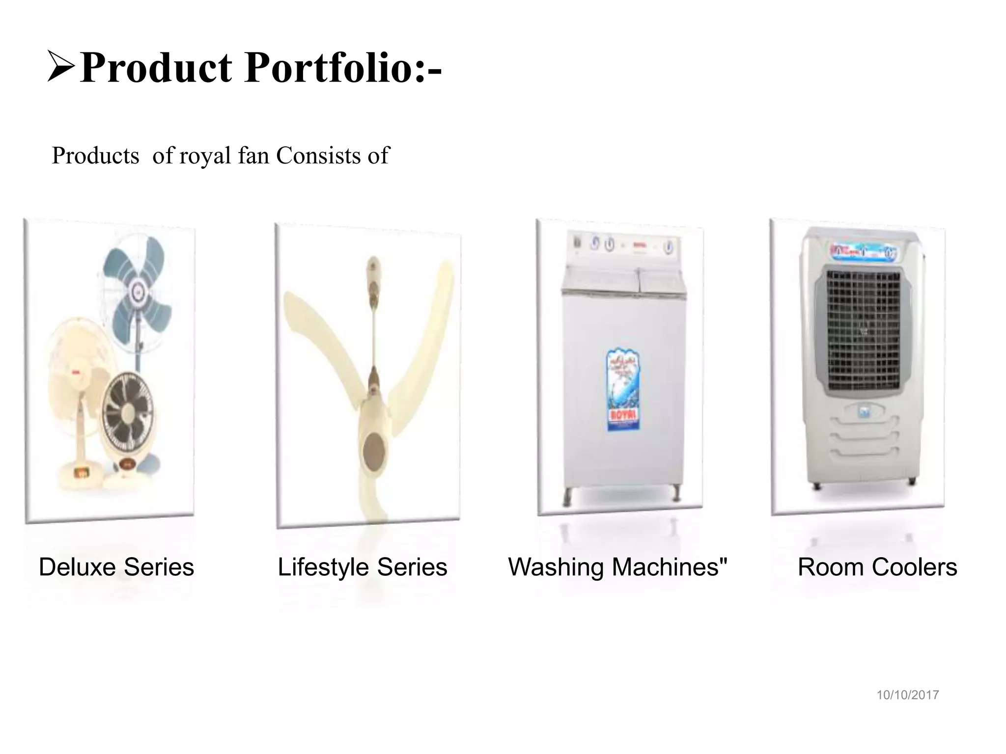 Royal Fan Industry Gujrat Punjab Pakistan | PPTX