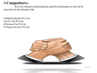 Royal Fan Industry Gujrat Punjab Pakistan | PPTX