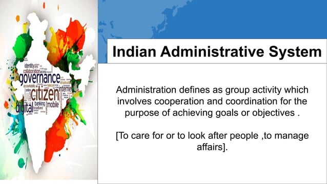 Indian administrative system as health care delivery system | PPTX