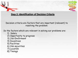 Decision Making Process | PPTX