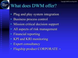 CORPORATE presentation from DWM Consulting | PPTX | Databases ...