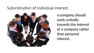 THIS PRESENTATION IS ALL ABOUT MANAGEMENT PRINCIPLES | PPT
