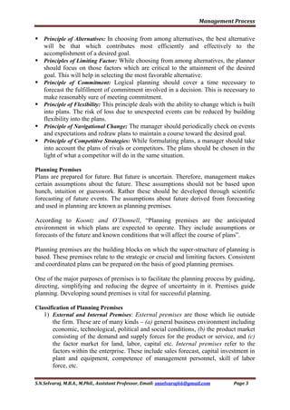 Management Process | PDF