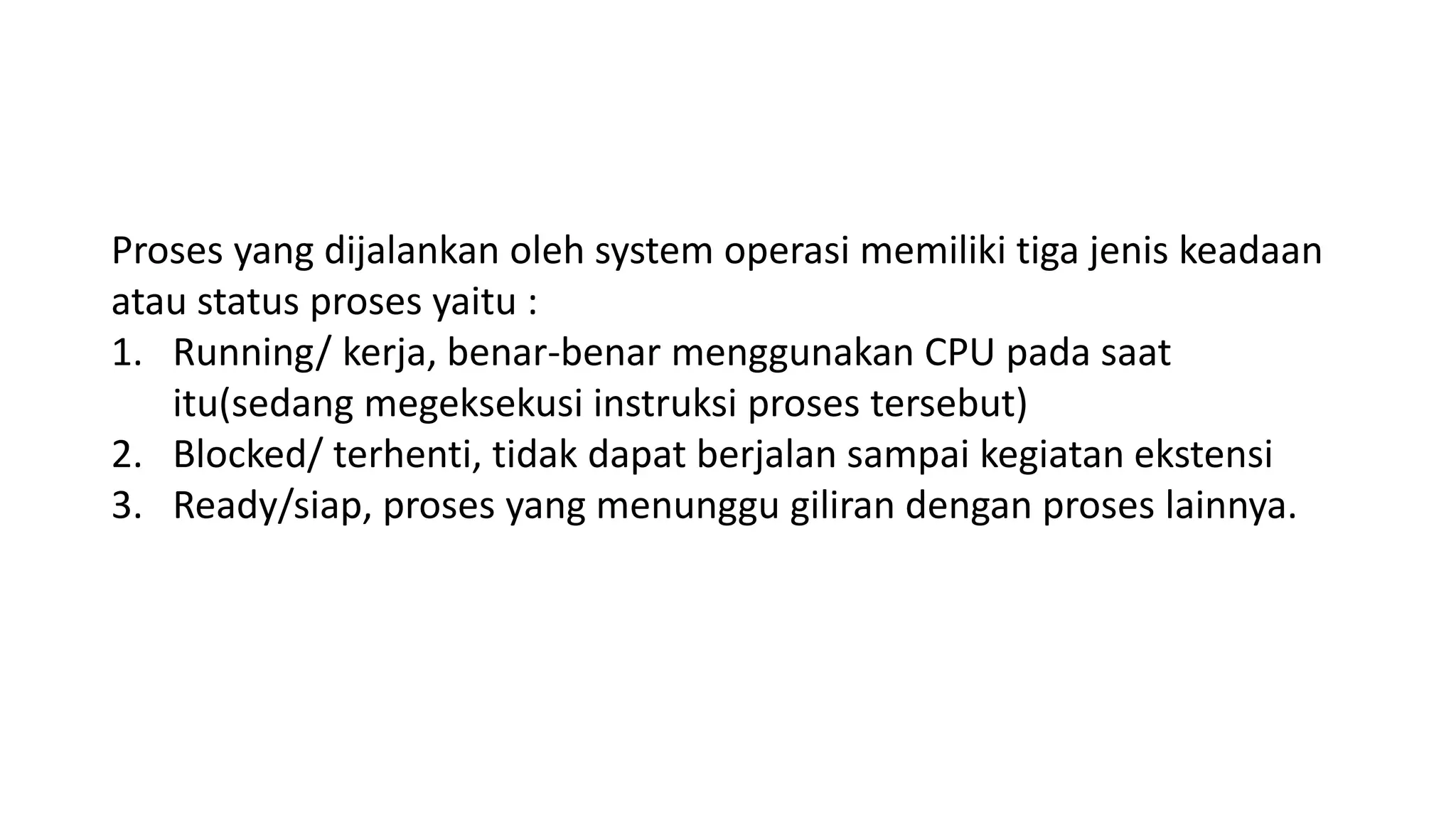 Managemen Proses | PPT