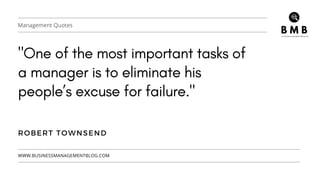 10 Top Management Quotes for Inspiration | PPT