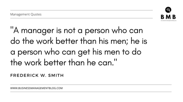 10 Top Management Quotes for Inspiration | PPT