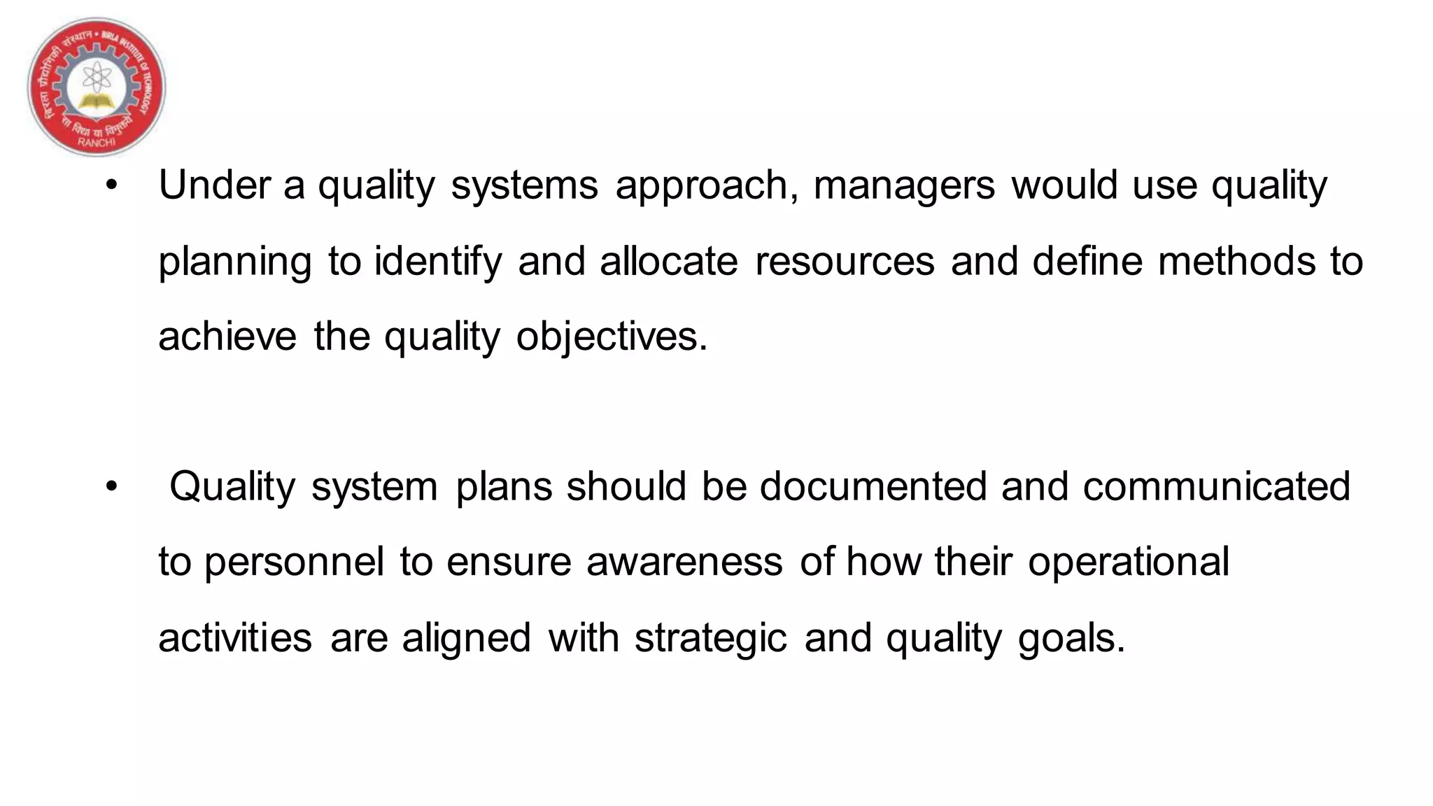 Quality System In Pharmaceutical Manufacturing Environment | PDF