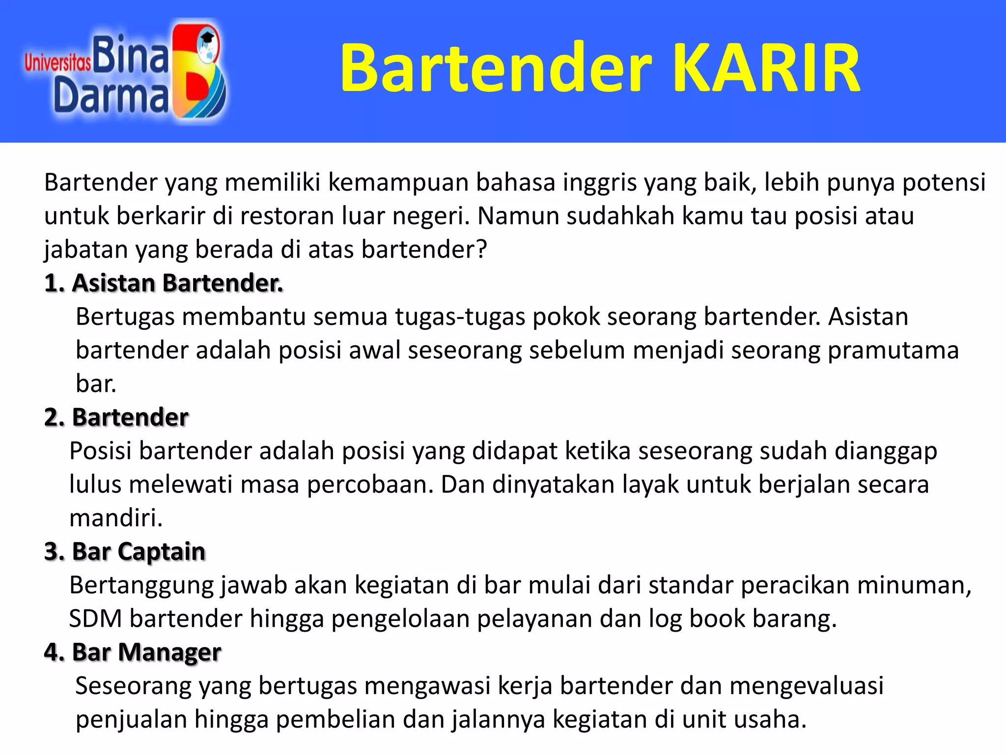 Management Resto Bar Term 10 Memahami tentang Bartending.pptx