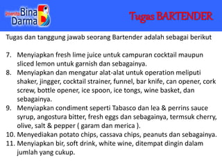 Management Resto Bar Term 11 Memahami tugas tugas-tugas Operasional ...