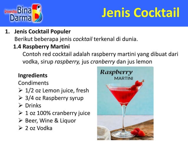 Management Resto Bar Term 14 Memahami Minuman Cocktail.pptx