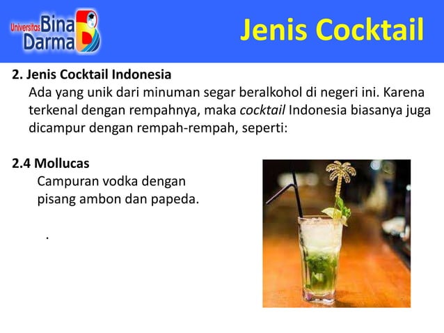 Management Resto Bar Term 14 Memahami Minuman Cocktail.pptx