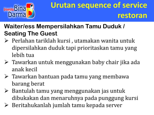 Management Resto Bar Term 6 Prosedur Umum Pelayanan Di Restoran.pdf