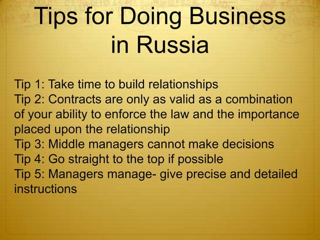 Management russian presentation | PPT