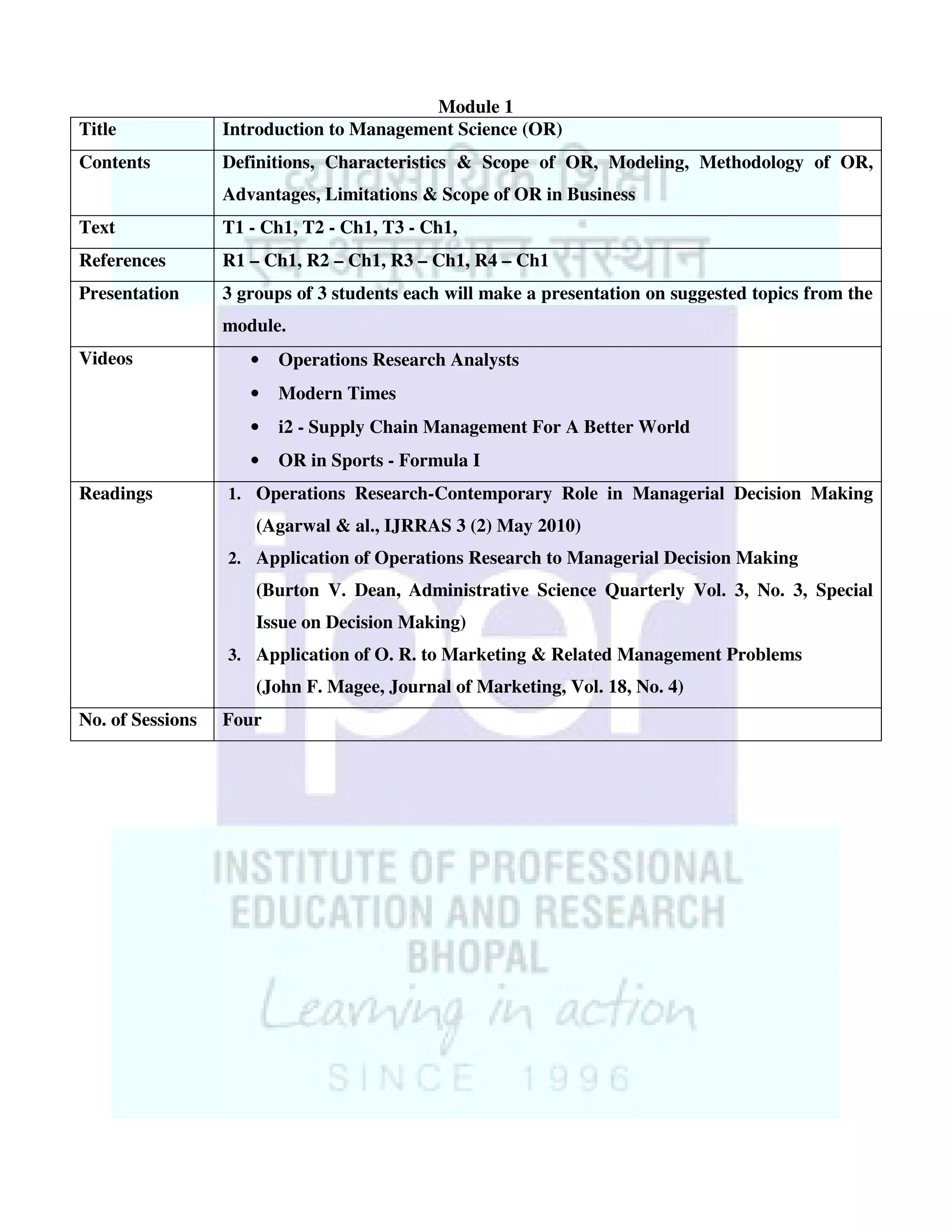 Management science | PDF | Business Administration | Business