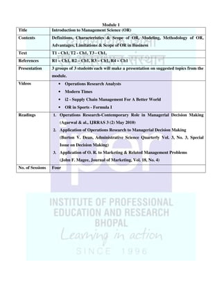 Management science | PDF
