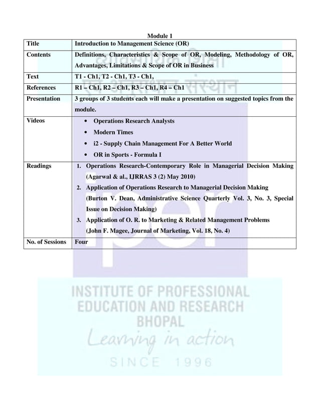 Management science | PDF | Business Administration | Business