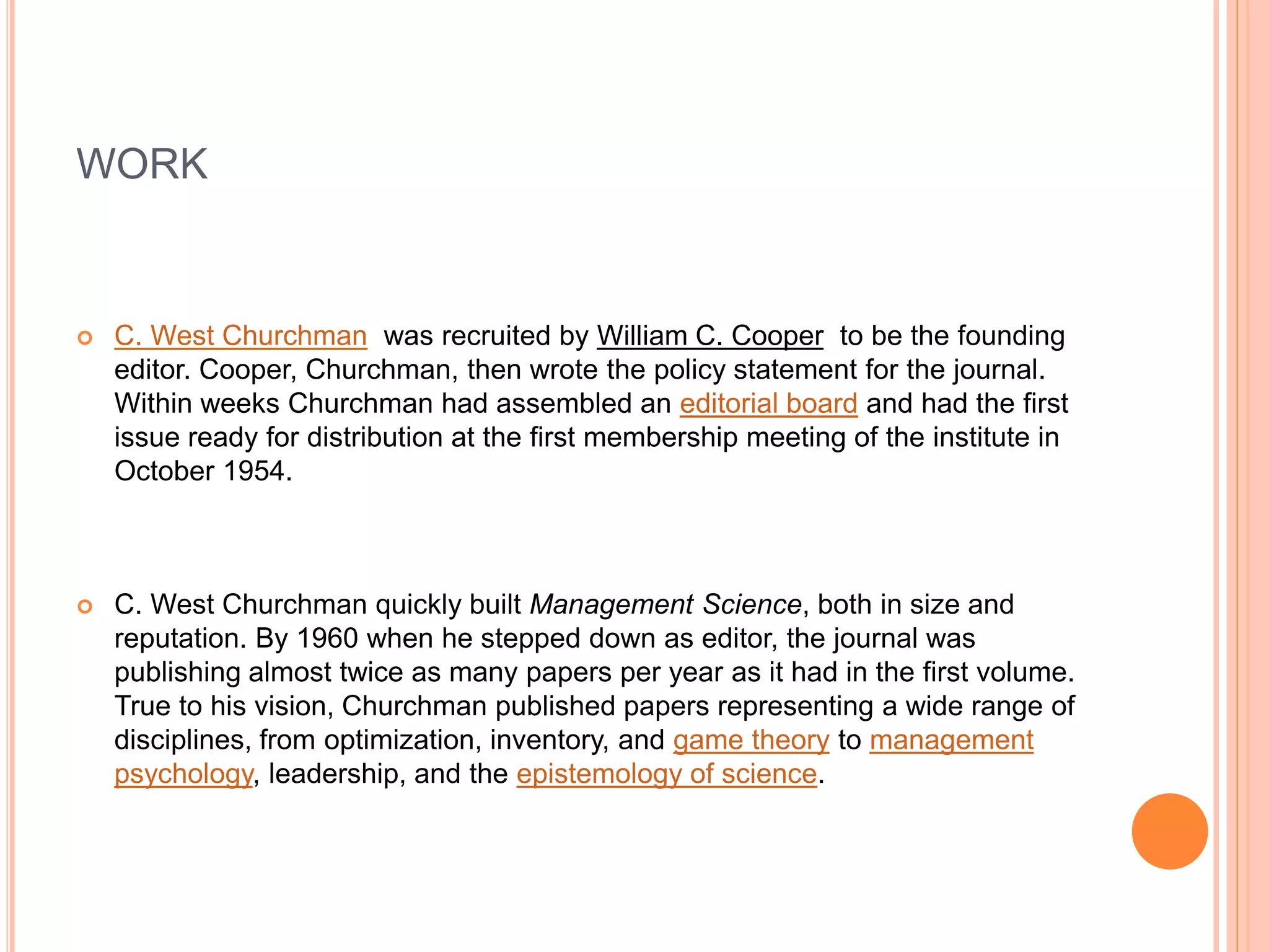 Management science | PPTX