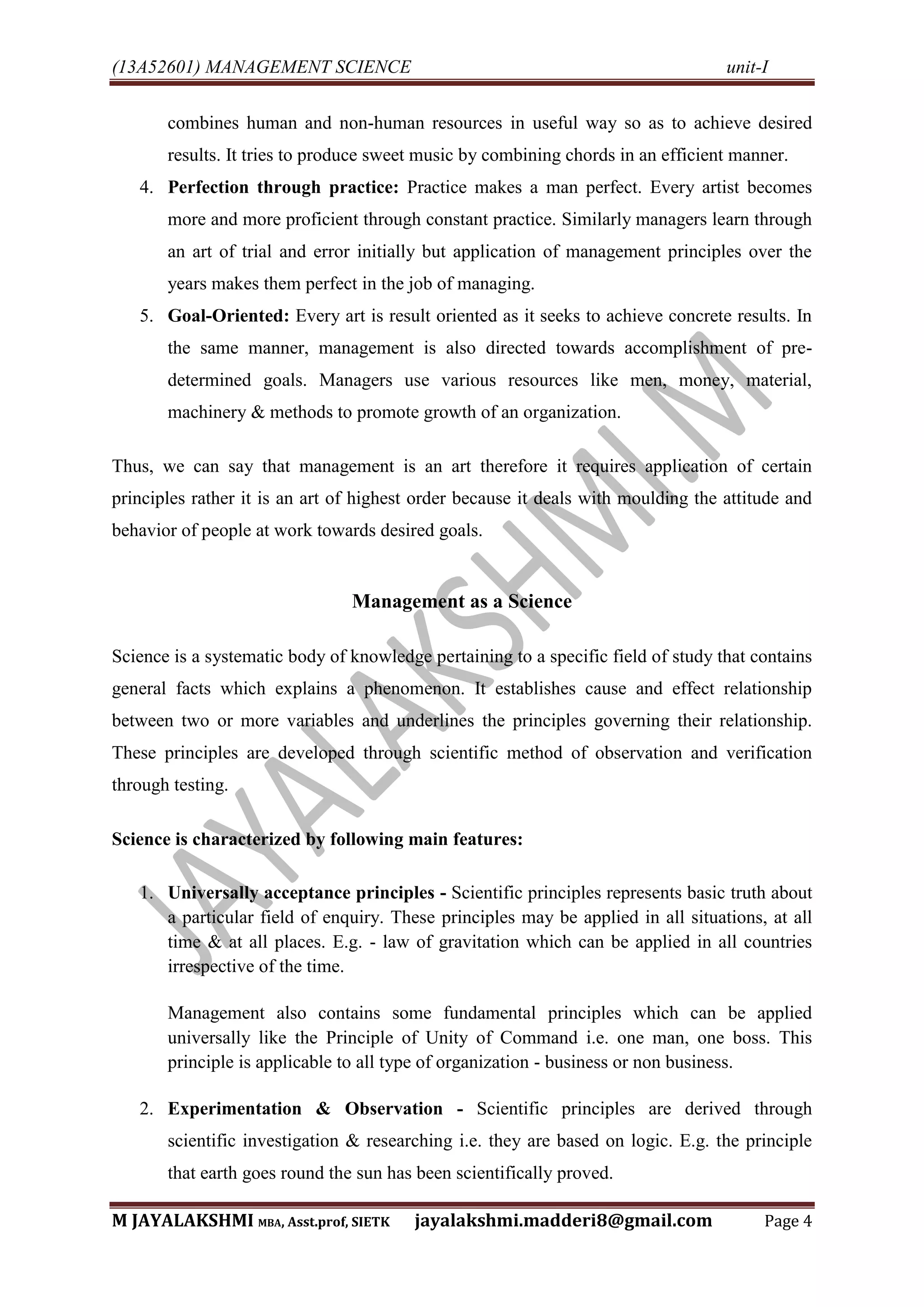 Management science | PDF