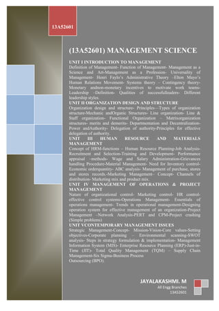 Management science | PDF