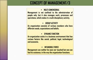 MANAGEMENT, SUSTAINABLE DEVELOPMENT, SECURITY AND SUPPLY CHAIN ...