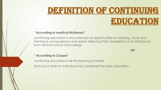 managementseminarofcontinuingeducationfornurses-180811083953.pptx ...